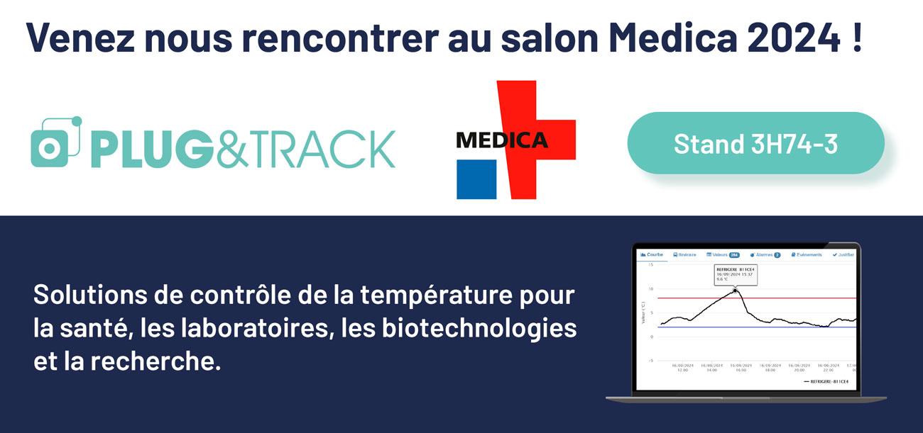 Plug and Track au Medica 2024 - Venez nous rencontrer